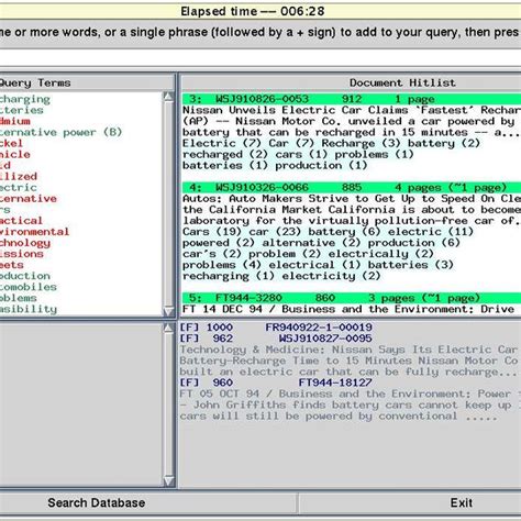 Interactive Interface Main Search Screen Download Scientific Diagram