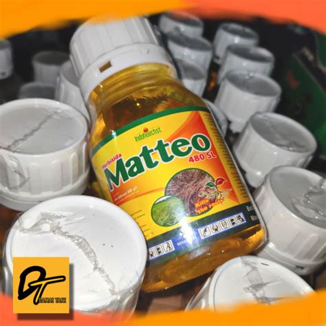 Jual Herbisida Matteo 480SL Isi 250 Ml Mati Sampai Akar Shopee