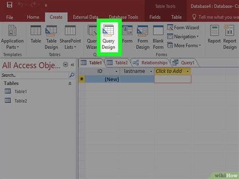 Cómo utilizar Microsoft Access con imágenes wikiHow
