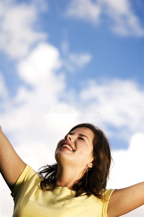 Beautiful Brunette Babe Women Puffy Nippels Stock Photos Free Royalty Free Stock Photos