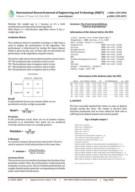 Irjet Prediction And Detection Of Diabetes Using Machine Learning Pdf Diabetes Diseases