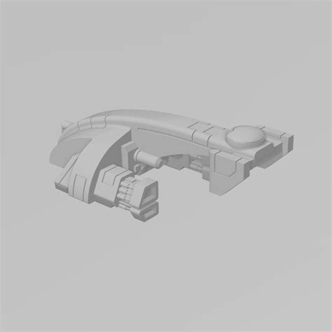Space Communist Tetra Fast Spotter Skimmer STL File For 3D Printing