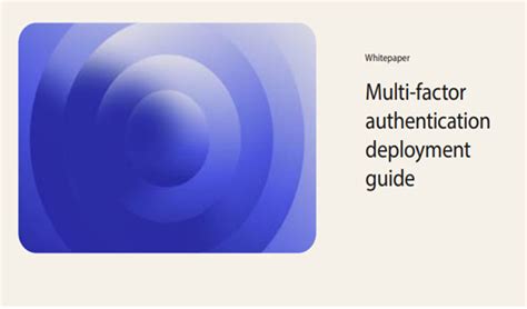 Mfa Deployment Guide Resources B2btechleads