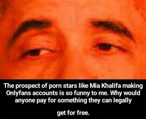 The Prospect Of Porn Stars Like Mia Khalifa Making Onlyfans Accounts Is