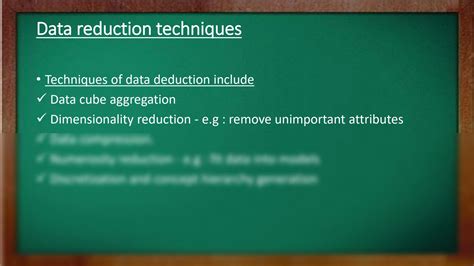 SOLUTION Data Reduction Techniques Studypool