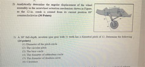 Solved Analytically Determine The Angular Displacement Of Chegg