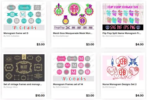Free Monogram Fonts For Cricut Design Space Ahoy Comics