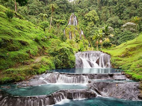 Waterfall In Santa Rosa De Cabal Colombia Poster Print By Pangea Images Pangea Images Item