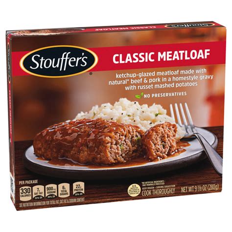 Stouffers Dinner Meatloaf With Mashed Potatoes Products Lowes Foods