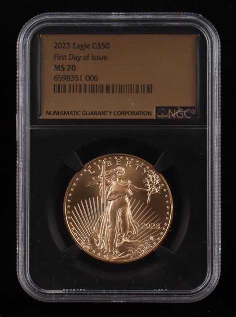 2023 Liberty Gold Eagle Head 50 Fifty Dollar Gold Coin Ngc Ms70
