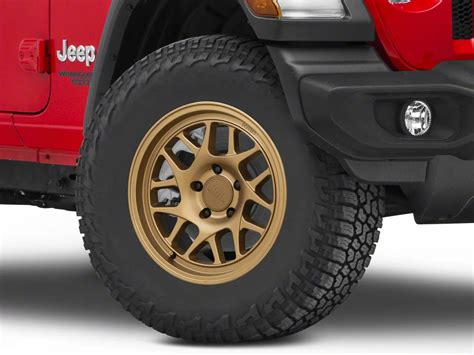 Kmc Jeep Wrangler Bully Ol Matte Bronze Wheel 17x85 18mm Offset
