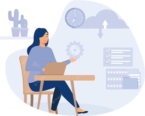 Premium Vector Database Security Abstract Conceptdata Recovery And Synchronizationflat Vector