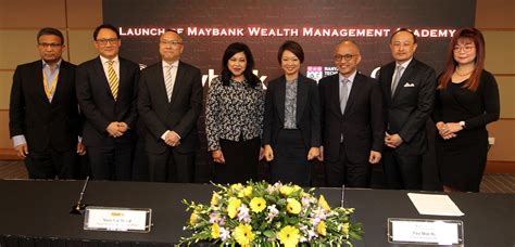 Maybank From Left To Right Maybank Head Of Community Financial Services Malaysia Datuk