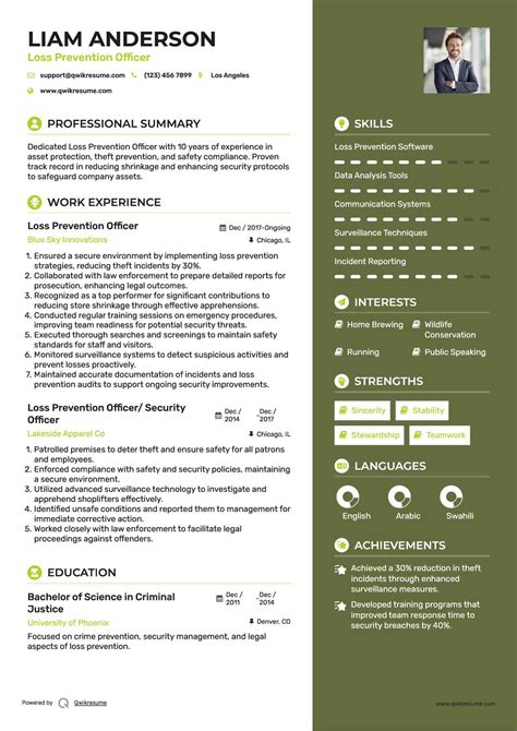 10 Loss Prevention Officer Resume Samples And Templates For 2025