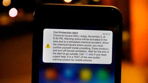 La alerta para grandes emergencias que recibirás este miércoles a las de la mañana