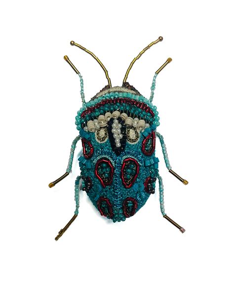 Picasso Bug Brooch Megan Salmon