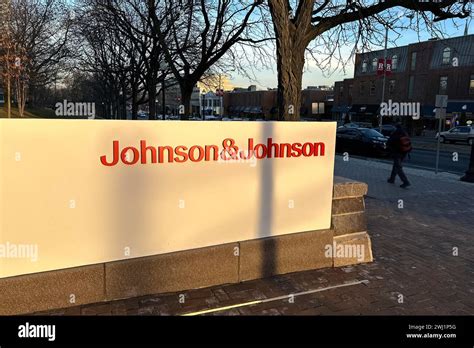 The Johnson And Johnson Headquarters Is In New Brunswick New Jersey On