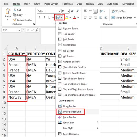 10 Ways To Add Borders In Microsoft Excel How To Excel