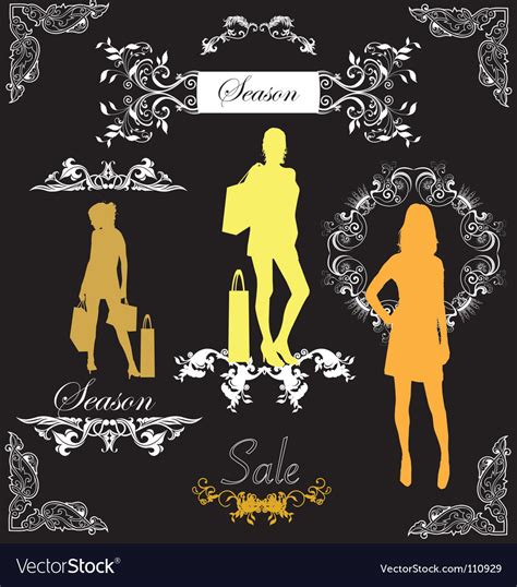 Classy Fashion Royalty Free Vector Image Vectorstock