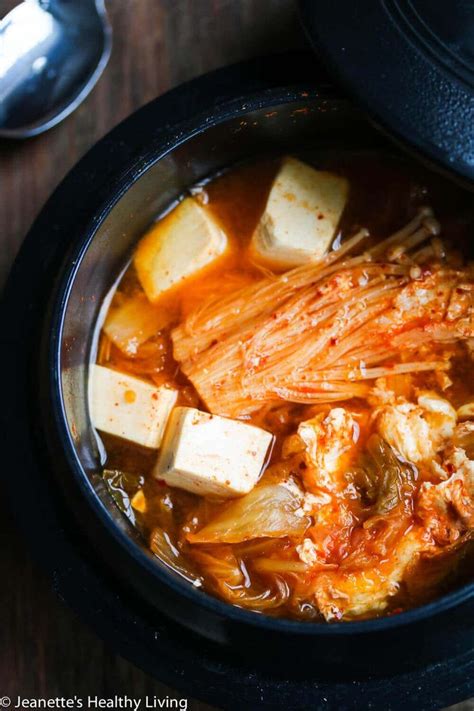 Spicy Korean Beef Noodle Soup Recipe Jeanettes Healthy Living