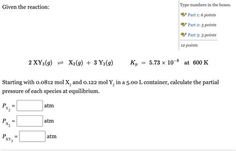 solved given the reaction type numbers in the boxes ab