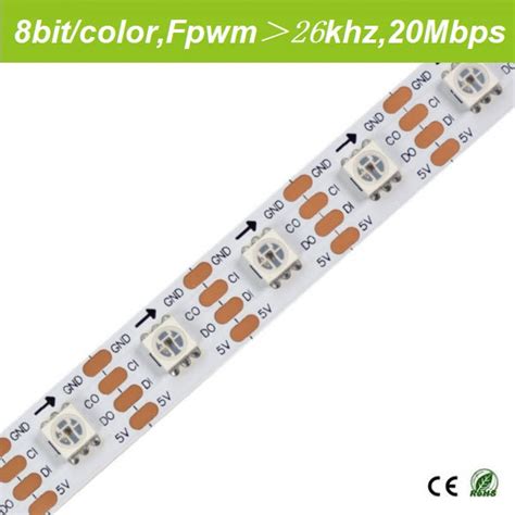 Upgraded APA102 Addressable Pixel Strips Greeled