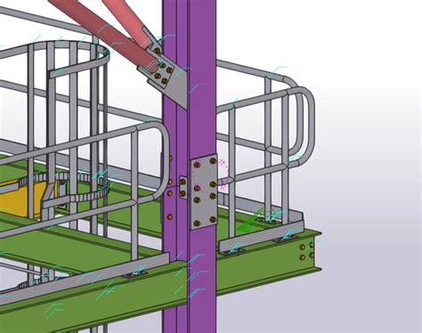 Flare Line Structure For Fpso Download Free 3d Model By Kwesihalm Cad Crowd