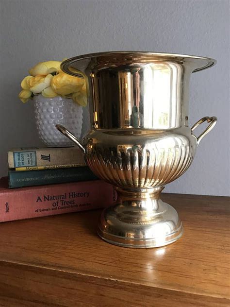 35 Bottle And 40oz Bottle Chiller Champagne Buckets Vintage Brass