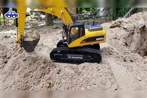大臂展挖掘机玩具拆盒彩虹桥王国 挖掘机 玩具 王国