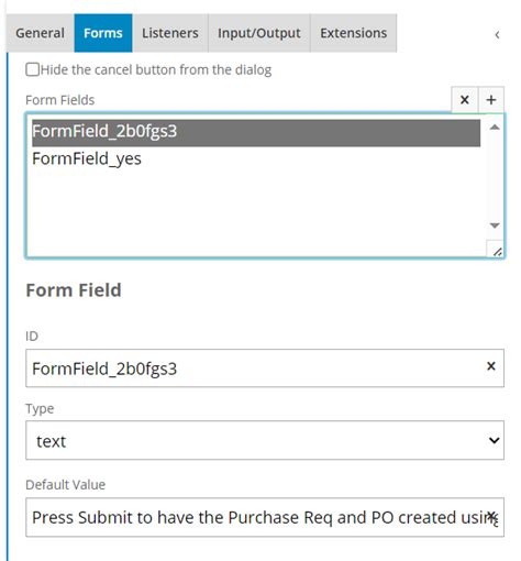 Bpa Workflow User Interaction Larger Header In More Lines Ifs
