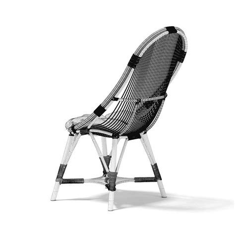 Wicker Chair 3d Model By Cgaxis