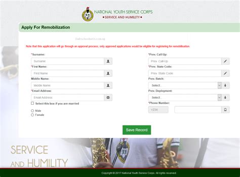 What Is NYSC Remobilization AbexConsults Blog