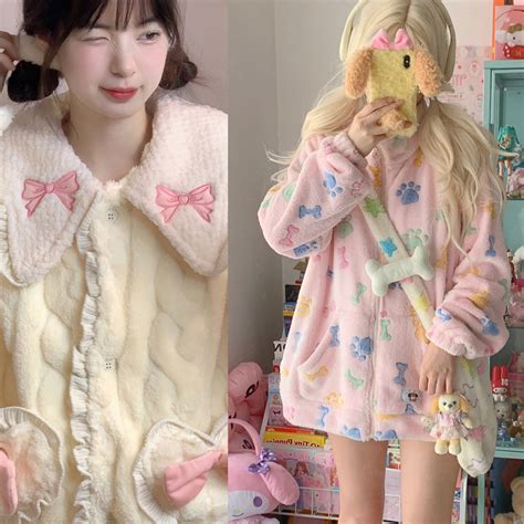 테이스티맨션 귀여운 겨울 잠옷 공주풍 여성 파자마 실내복 세트 2종 위시버킷