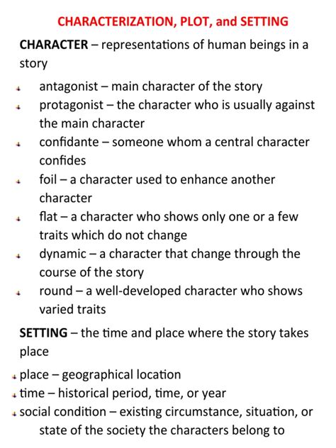 Characterization Plot Setting Pdf