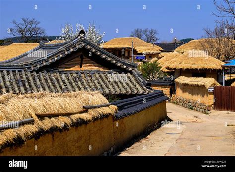 South Korea North Gyeongsang Province Andong The Historic Village Of
