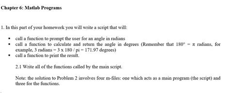Chapter 6 Matlab Programs 1 In This Part Of Your