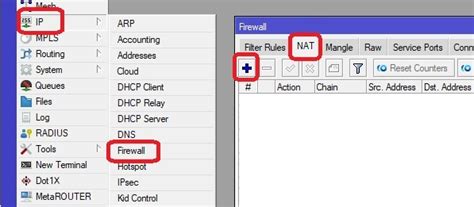 Knowledge Area Mikrotik Nat Setup Winbox