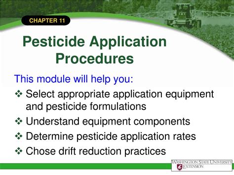 Ppt Pesticide Application Procedures Powerpoint Presentation Free Download Id3759039