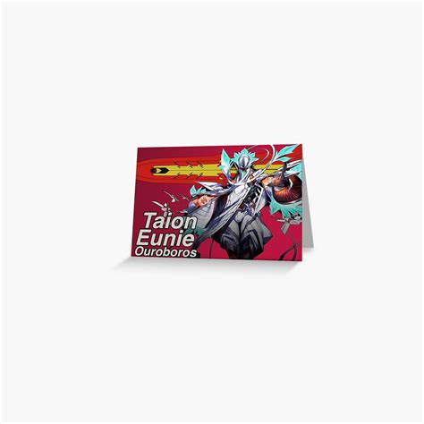 Taion And Eunie Ouroboros Xenoblade Chronicles 3 Greeting Card