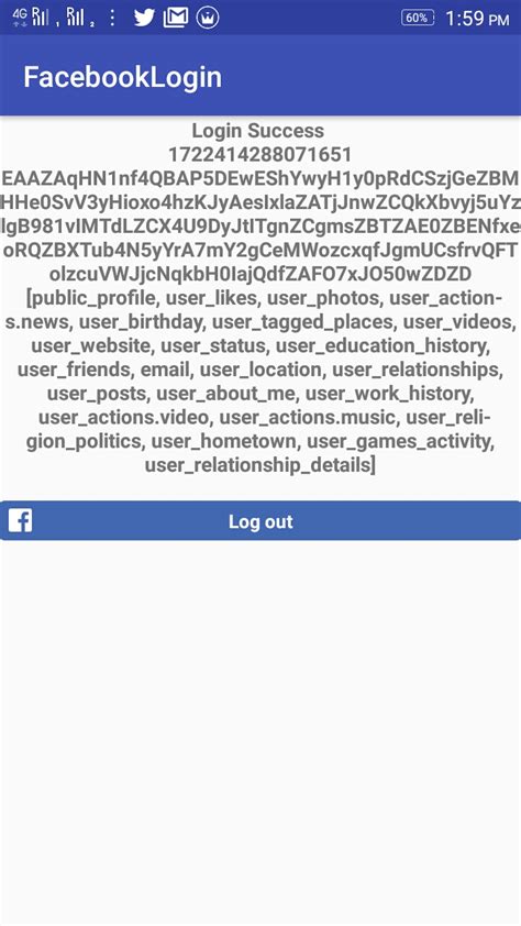 Android Login With Facebook Inside Fragment Not Working Stack Overflow