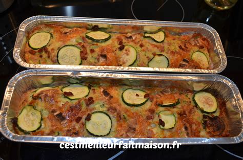Terrine de courgettes au chèvre C est meilleur fait maison