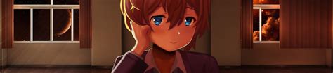 5120x1140 Resolution Doki Doki Literature Club Sayori 5120x1140