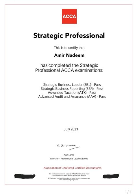 Amir Nadeem Acca Fmva On Linkedin Very Pleased To Be Sharing That I
