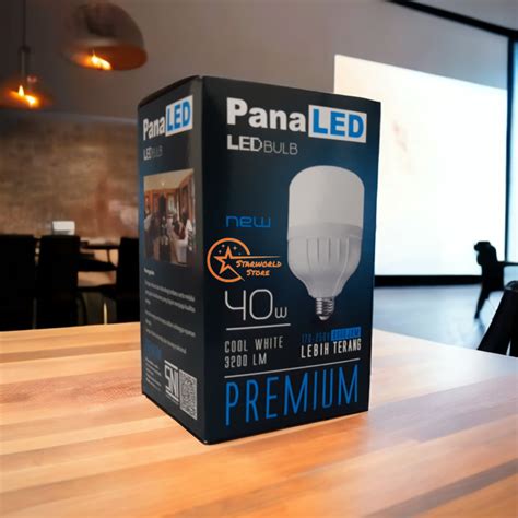 PANALED Premium Lampu Bohlam LED Bulb Capsule Cahaya Putih Lazada