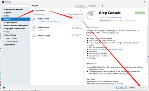 Intellij Idea 自定义控制台输出多颜色格式功能 安装grep Console插件idea给控制台调高色彩的插件 Csdn博客
