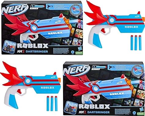 Nerf Roblox Mm2 Dartbringer Twin Pack With Exclusive Code Amazon