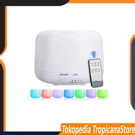 Jual Stok Terakhir Humidifier Elektrik Diffuser Dengan Remote Dan Led 7