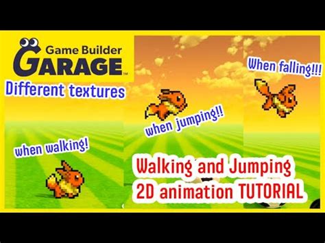 04 Jumping And Walking Animation With Different Textures Game Builder