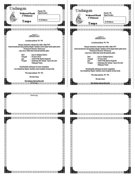 Walimatul Hamli 7 Bulanan Jadi 2 Baru Pdf