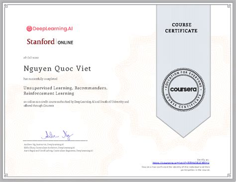 Unsupervised Learning Recommenders Reinforcement Learning Org Veri